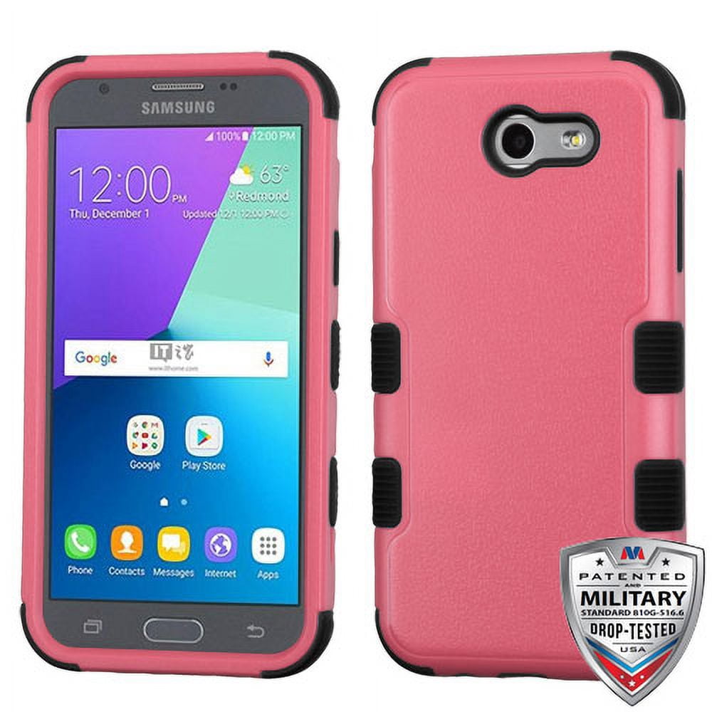 GSA Natural TUFF Hybrid Case For Samsung Galaxy J3 (2017)/J327 - Pink ...