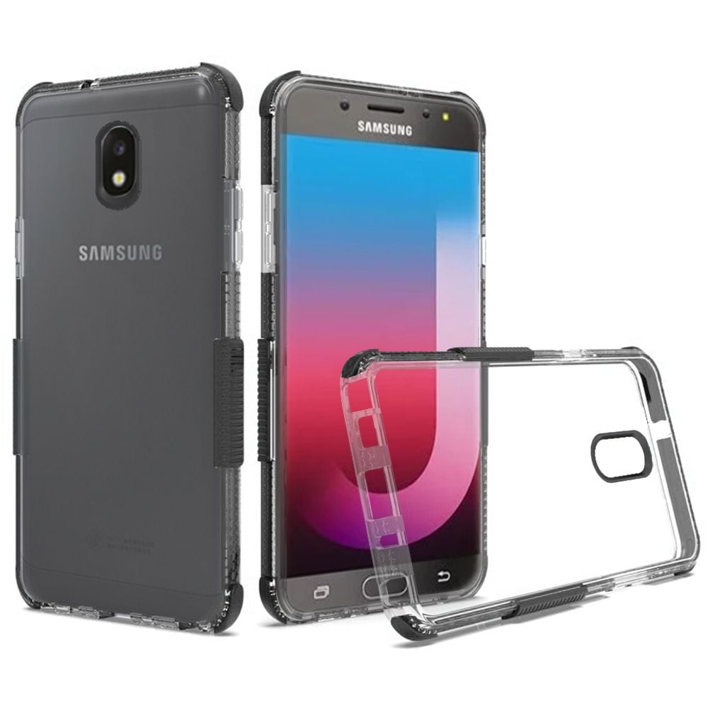 GSA Premium Ultra Bumper Hybrid Black Case For Samsung Galaxy J7 Refine ...