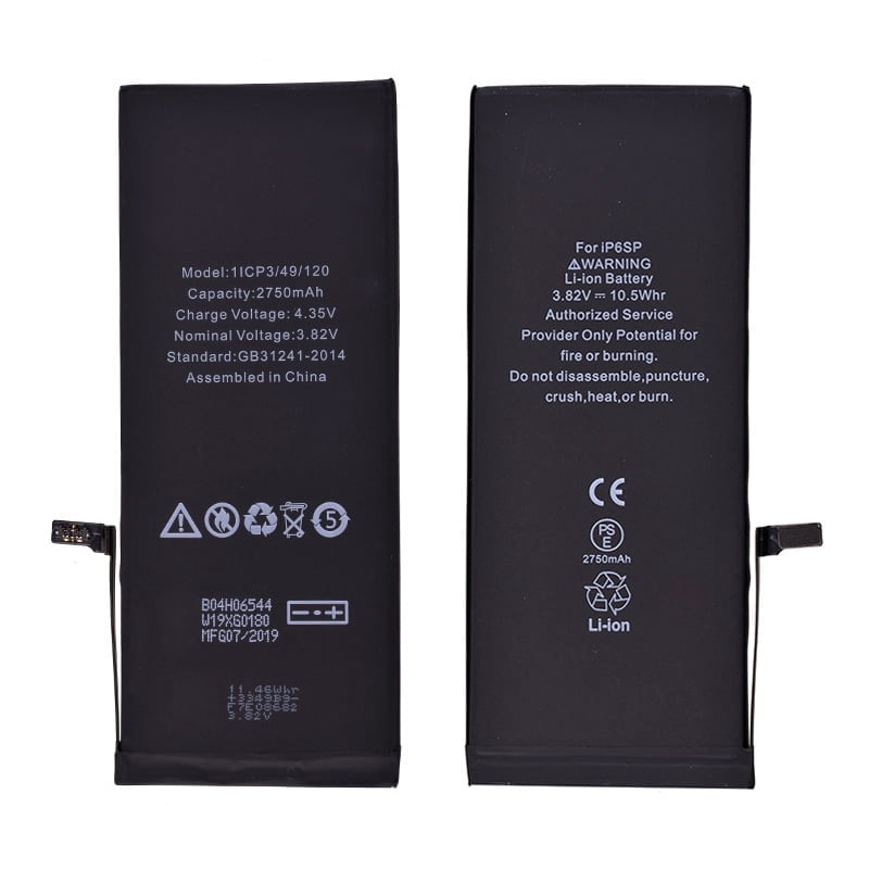 GSA Replacement Battery 3.82V 2750mAh Internal for iPhone 6S Plus (5.5 ...
