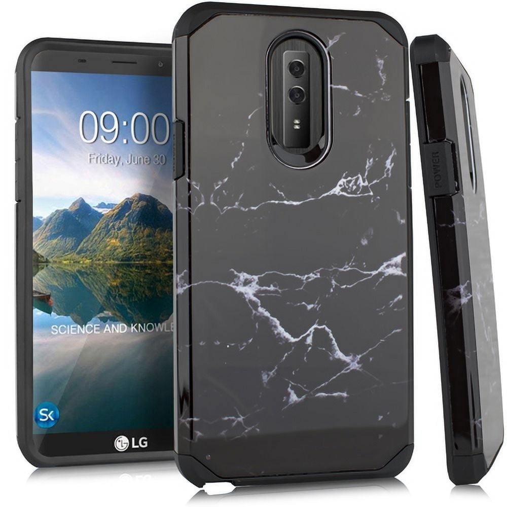 GSA Slim Case 2 Marble Black Case For LG Stylo 4, Stylo 4 Plus ...