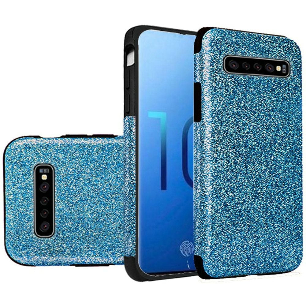 GSA Slim Glitter Candy Case for Samsung S10 Plus (6.4") - Blue ...