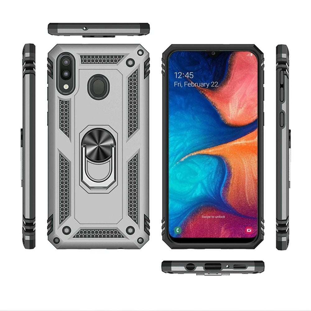 GSA Slim Shockproof Case Magnetic Ring for Samsung Galaxy A20/A50 ...