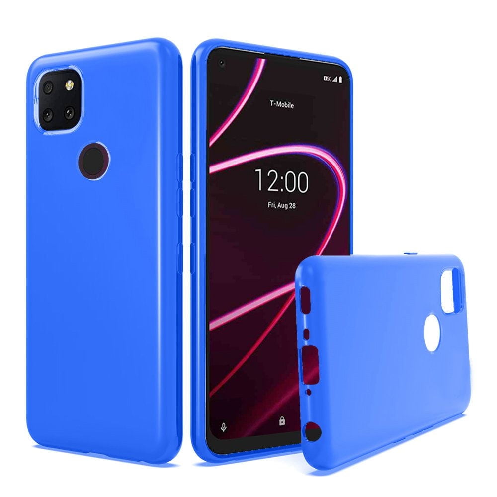 GSA TPU Gel Skin Flexible Skinny Case For T-Mobile REVVL 5G, T790 Blue - Walmart.com