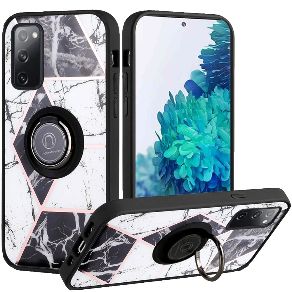 GSA Unique Imd Design Magnetic Ring Stand Cover Case For Samsung Galaxy ...