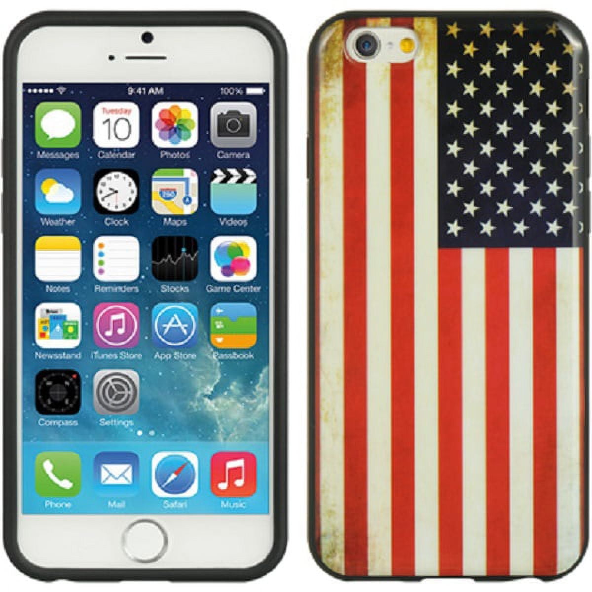 GSA United States Flag Aged Look Candy Case For iPhone 6 & 6s (4.7 ...