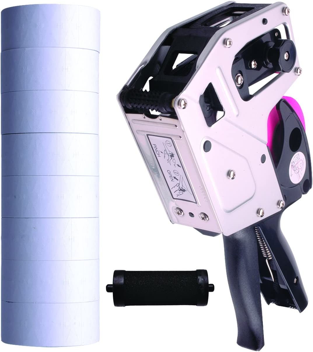 GSBB18 Price Marking & Dating Label Gun - 8 Large Digits for Easy Data ...