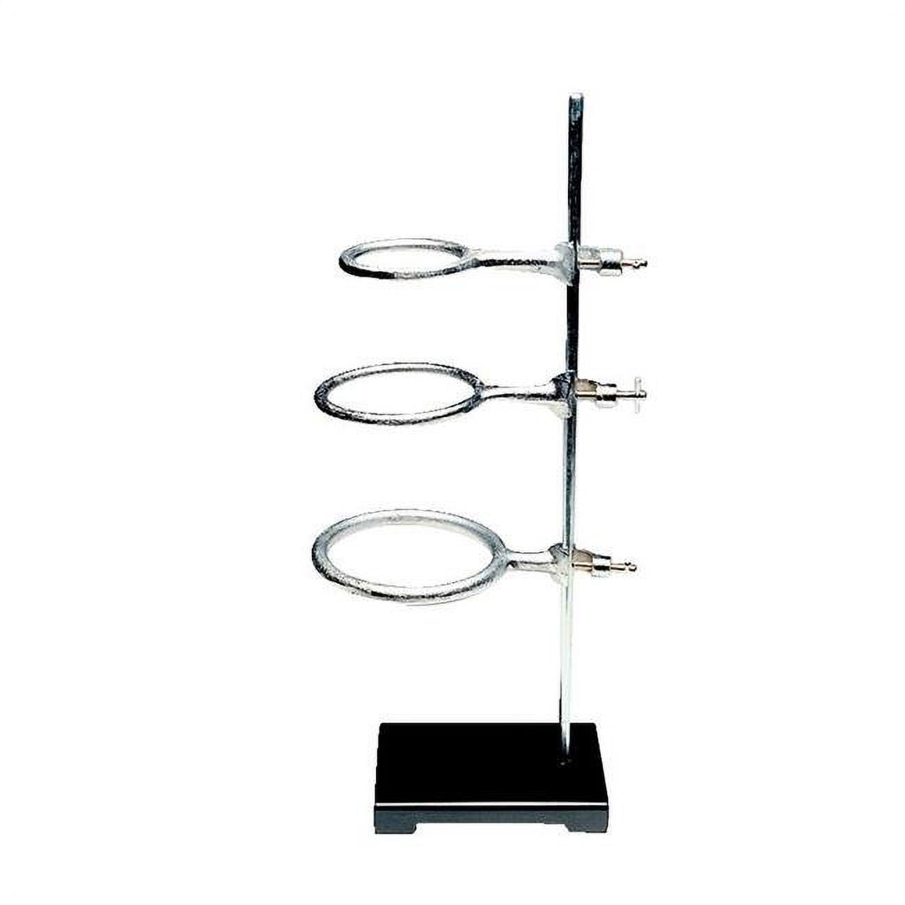 GSC 574239 6 x 4 in. Support Ring Stand & Rings with 2 Rings - 18 in ...