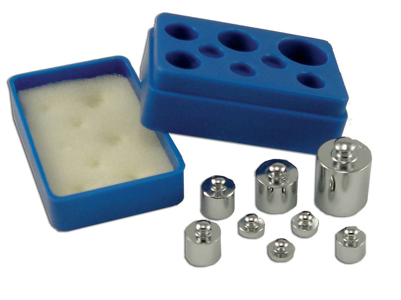 GSC International 4-2500-13 Eight-Piece Nickel-Plated Brass Precision ...