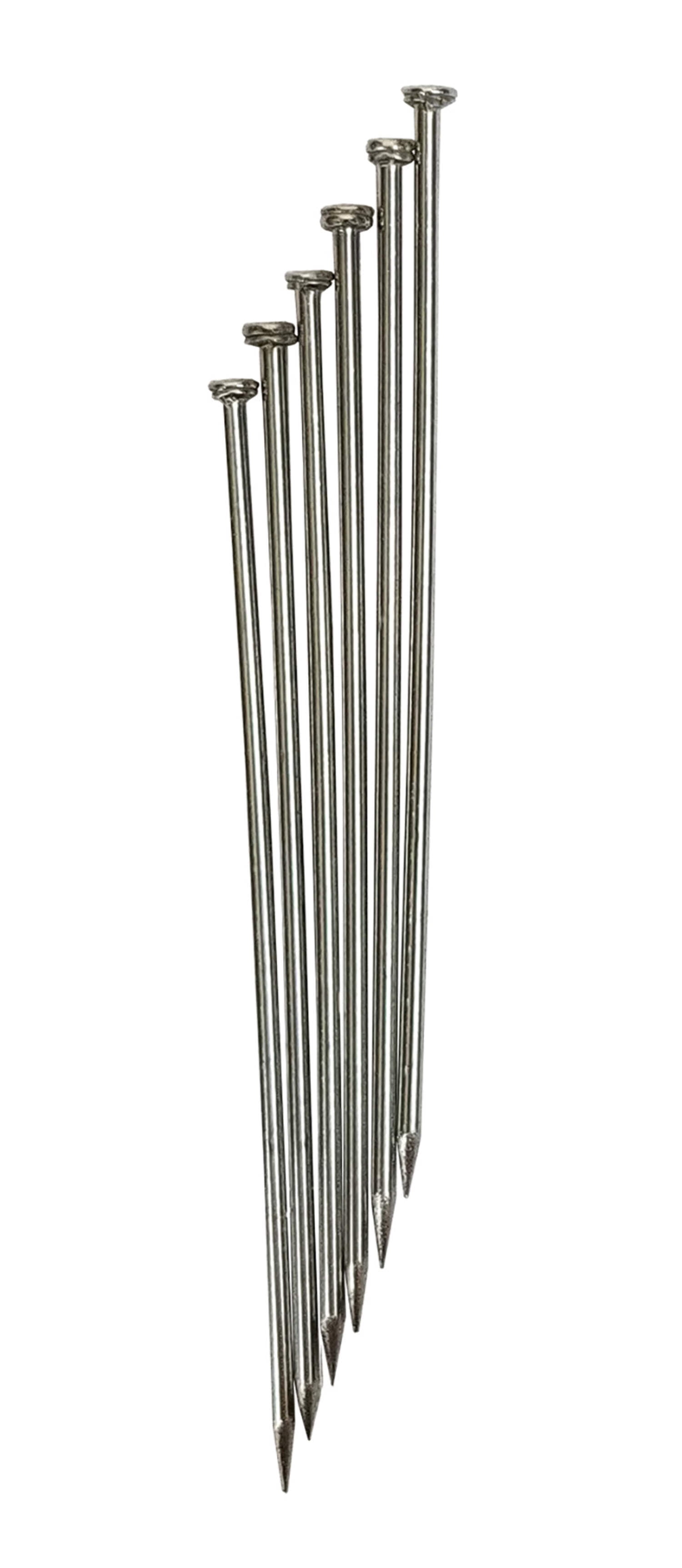 Dissecting Pins Nickel-Plated Steel, Straight, 2 inch, 1/2 Pound Box ...