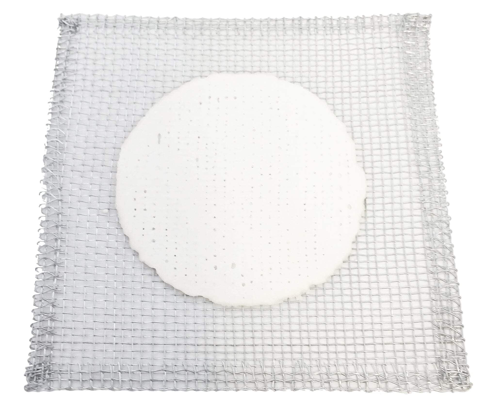 Wire Gauze Square with a Ceramic Center. Size 6 inches square. Case of 100. - Walmart.com