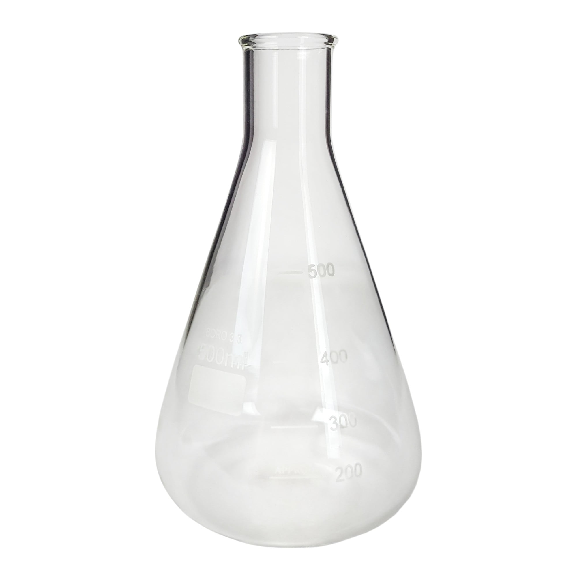 GSC International EF500 Erlenmeyer Flask, Standard Neck, 500ml - Walmart.com