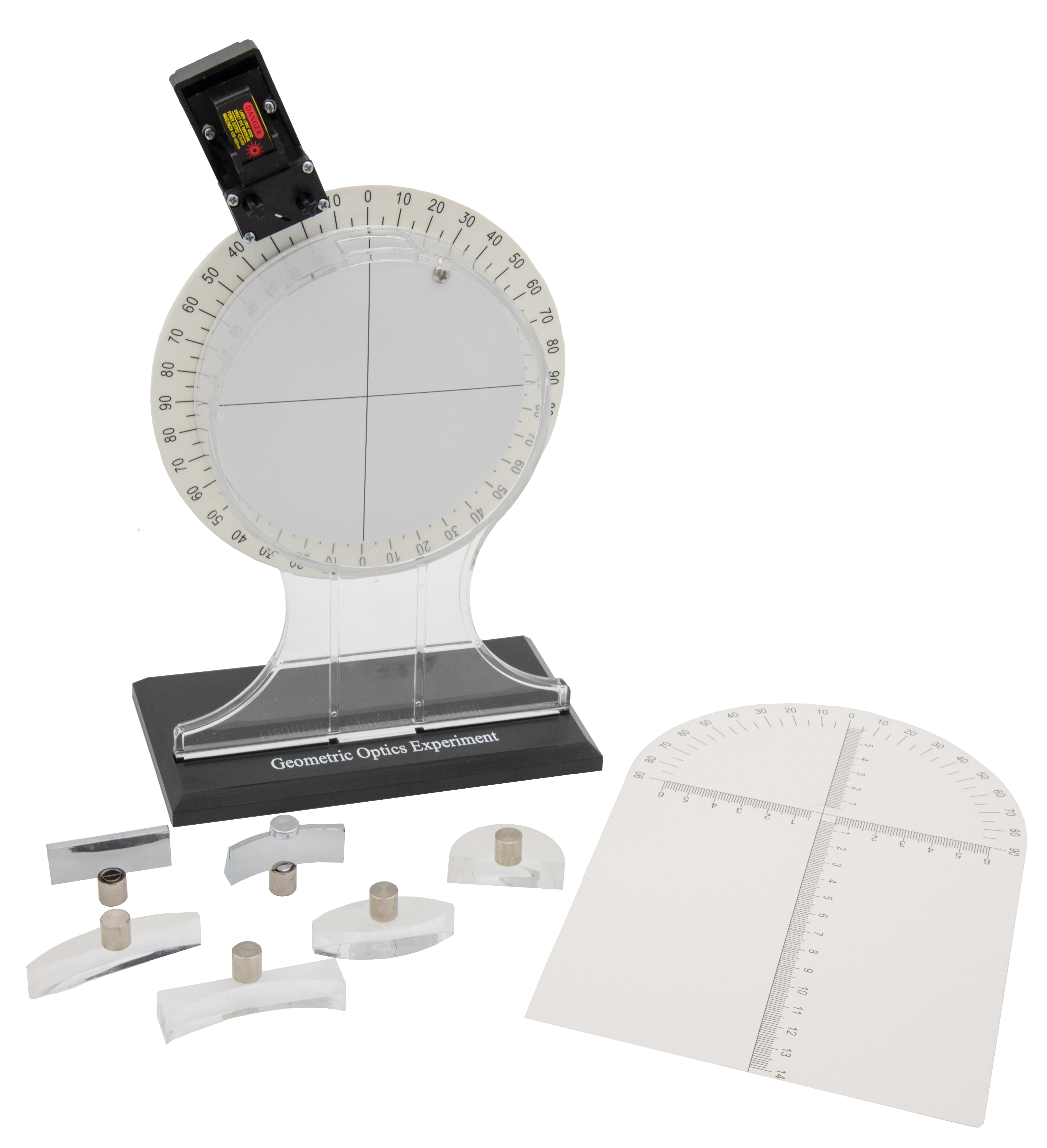 Optical Water Tank with Laser, for experiments in light propagation ...