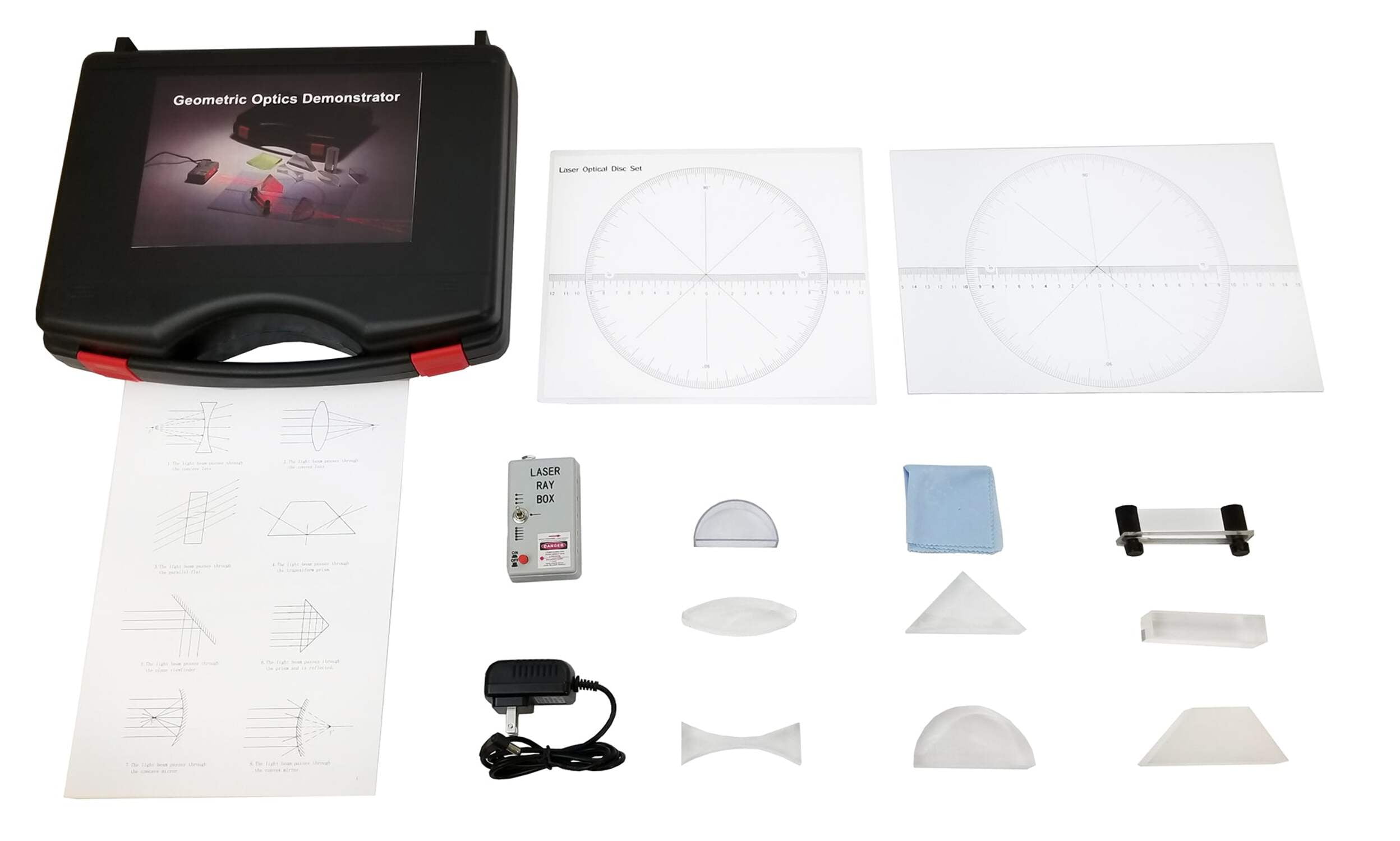Optics Kit for Science Experiments in Light, Reflection and Refraction ...