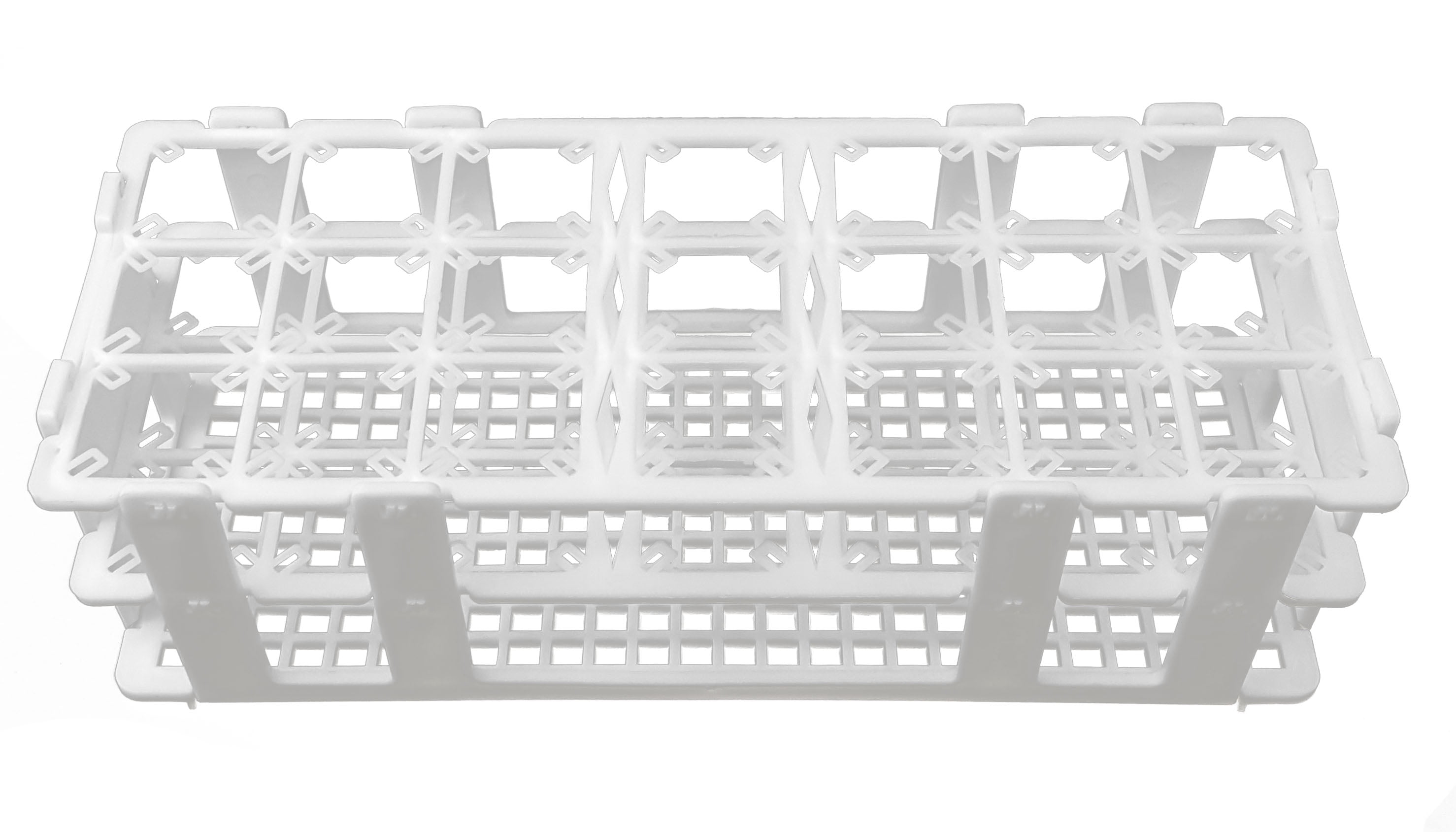 GSC International TTRK-25 Test Tube Rack, 21-Hole Rack for up to 25mm ...