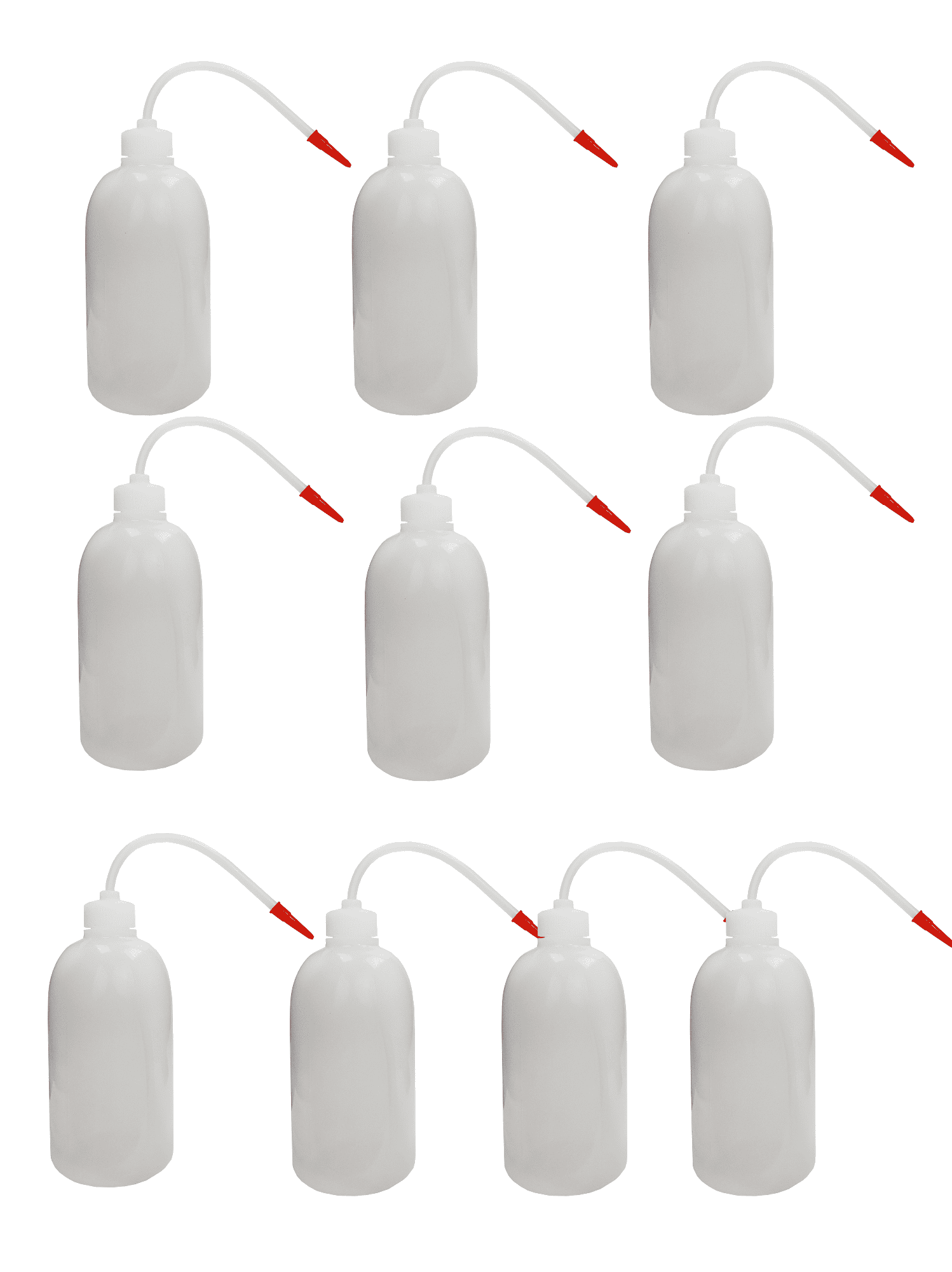 Wash Bottle, Ungraduated, Polyethylene, 250ml capacity. Pack of 10 ...