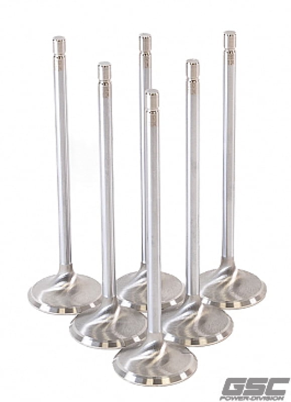 GSC P-D Toyota G16E-GTS 32.8mm Head (STD) Chrome Polished Intake Valves - Set of 6 - Walmart.com