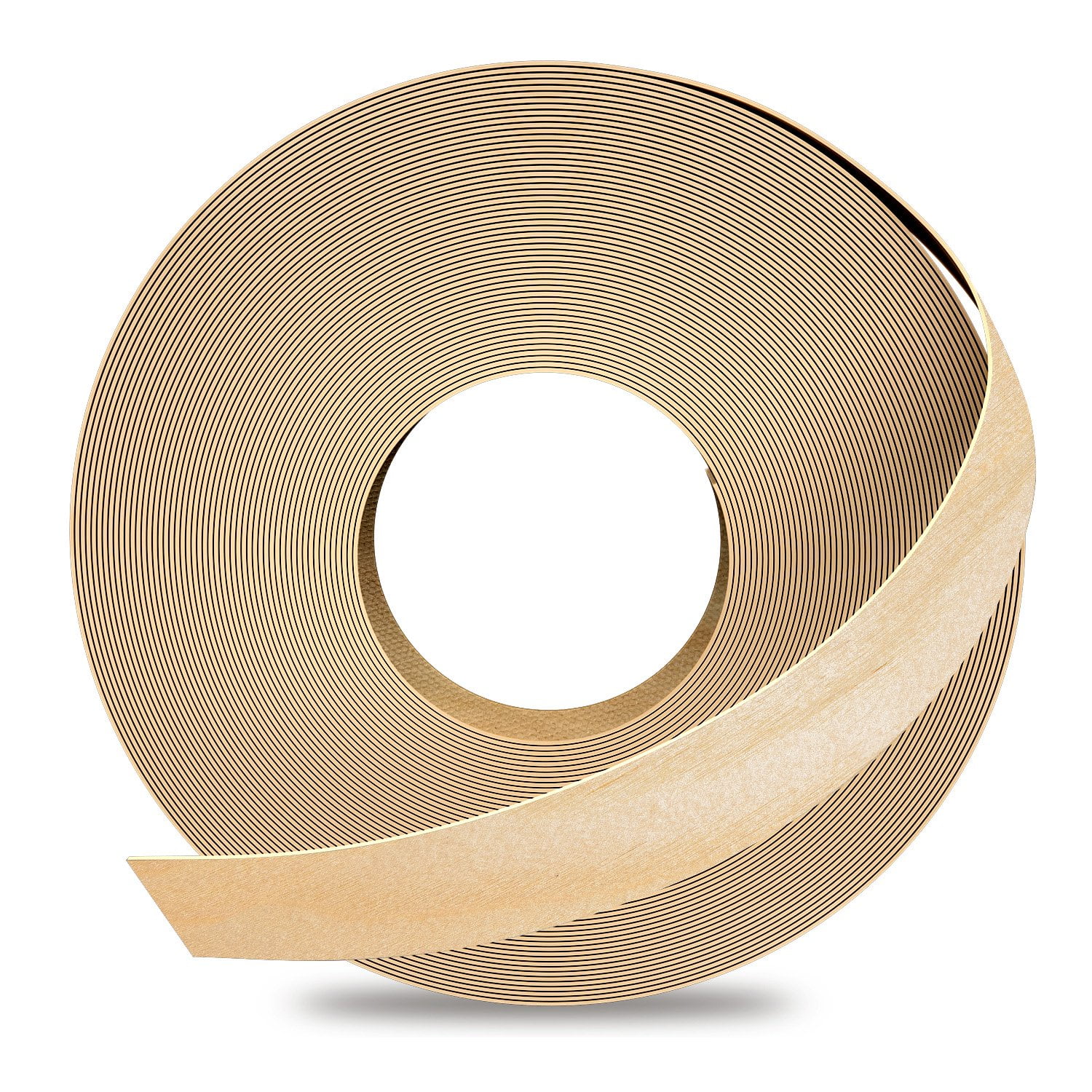 GSCIT Club Birch Edge Banding, 7/8 inch x 100ft roll of Veneer Edge ...