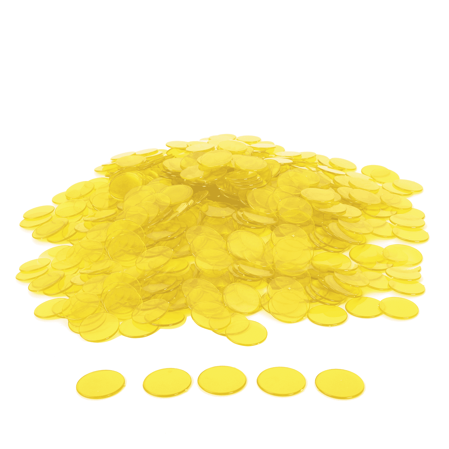 GSE Bingo Chips, 3/4-inch Transparent Bingo Counting Chips for Bingo ...
