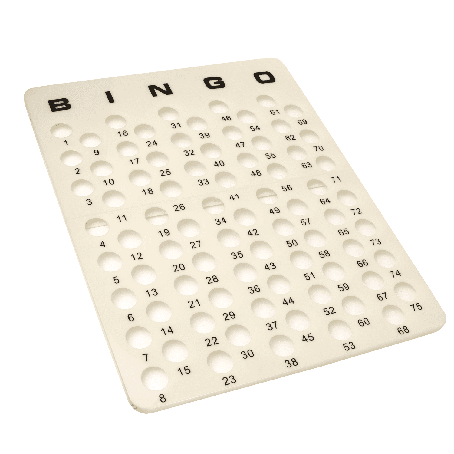 GSE Games & Sports Exper Bingo Master Board for 1.5" Ping Pong Bingo ...