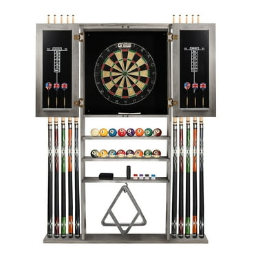 Yirinatek Electronic Dart Board, Decorative Dart Board Cabinet Set for ...