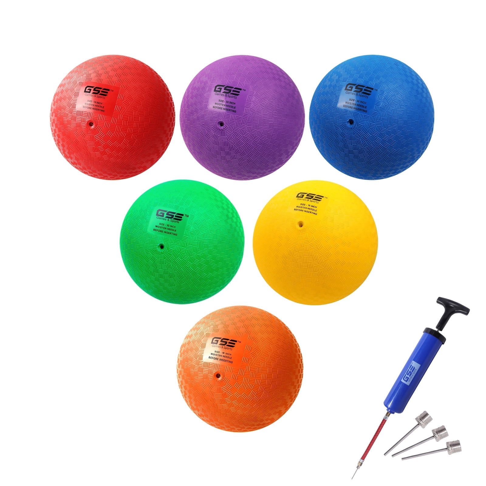 GSE Games & Sports Expert 6-Pack 10" Classic Inflatable Playground ...