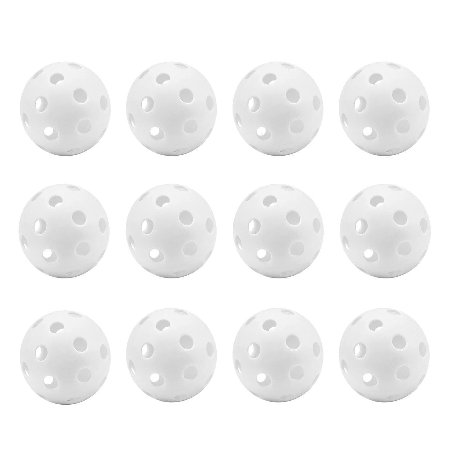 GSE Games & Sports Expert 12-Pack of Airflow Plastic Hollow Training ...