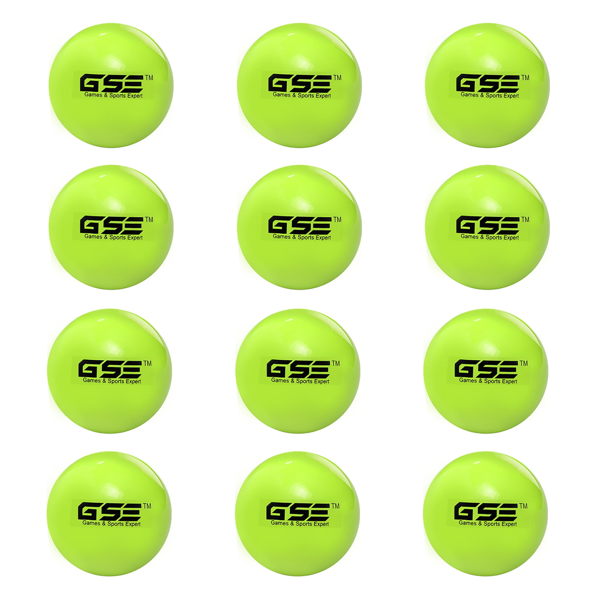 GSE Games & Sports Expert 12-Pack Weighted Practice Softballs, Training Baseballs for Practice ...