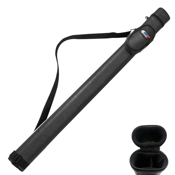 GSE Games & Sports Expert 1x1 Hard Leatherette Billiard Cue Case. Pool Cue Stick Carrying Case ...