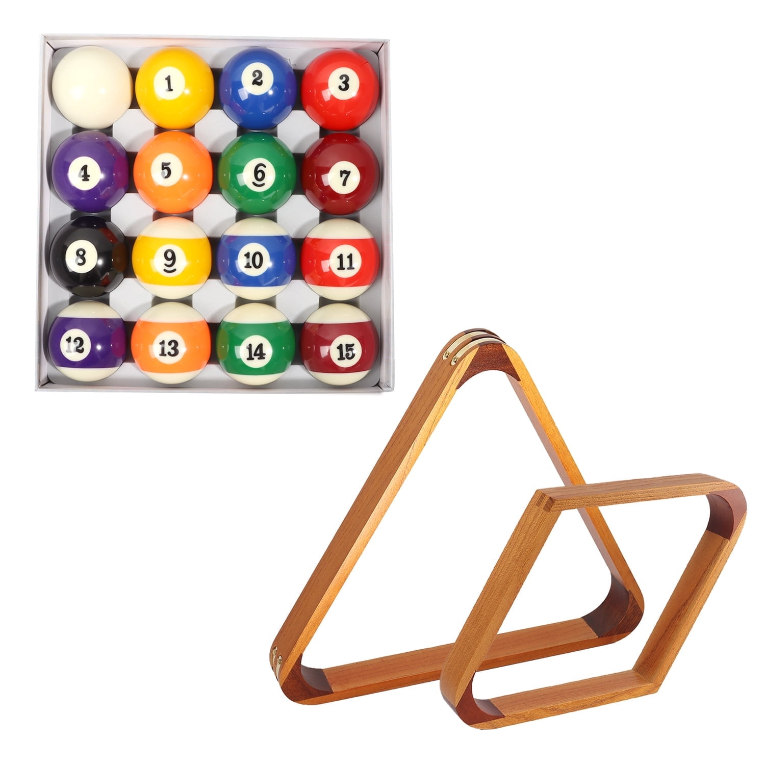 GSE Games & Sports Expert 2-1/4" Professional Pool Balls Set with 8 ...