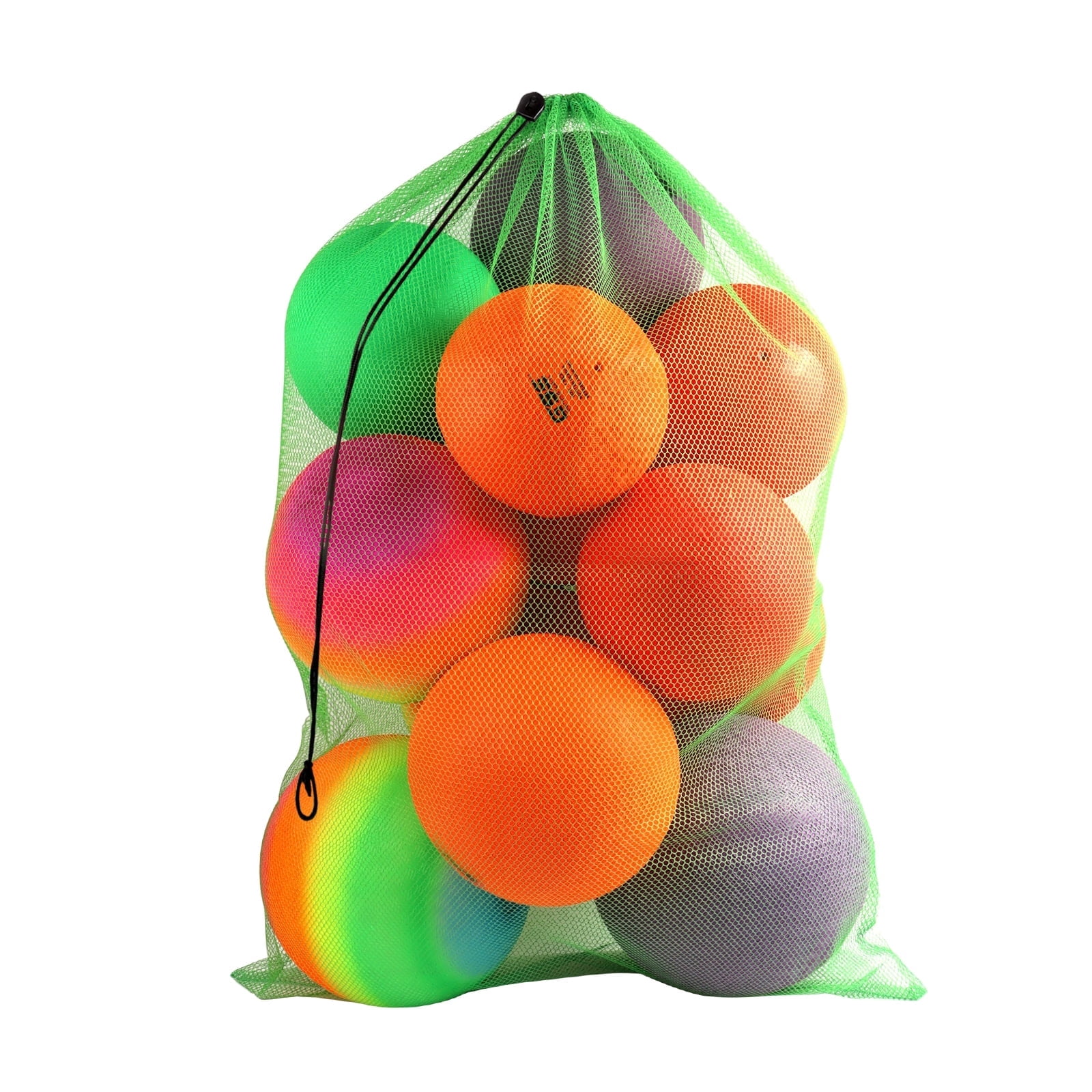 GSE Games & Sports Expert 24"x36" Large Mesh Drawstring Bag for Sports ...