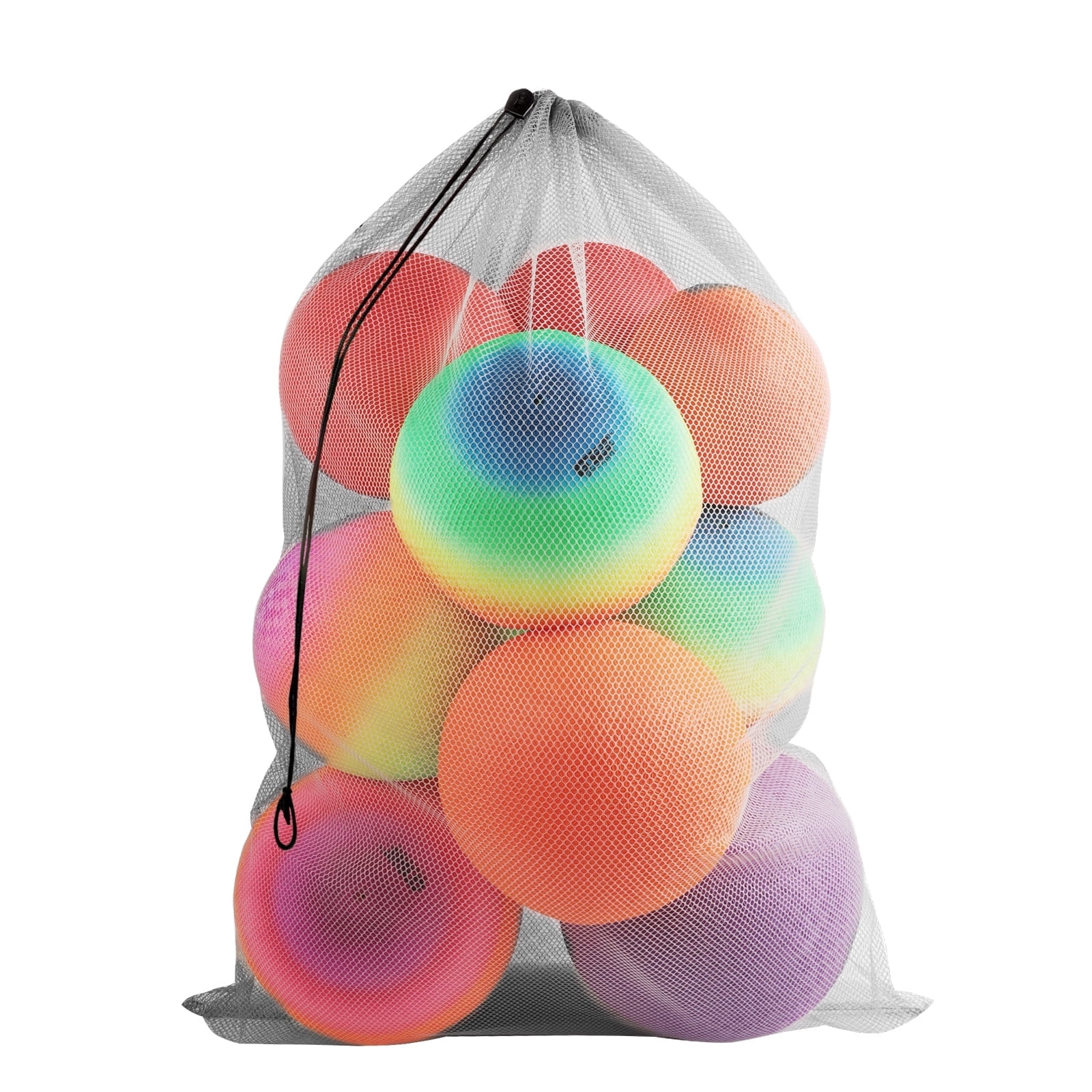 GSE Games & Sports Expert 24"x36" Large Mesh Drawstring Bag for Sports ...