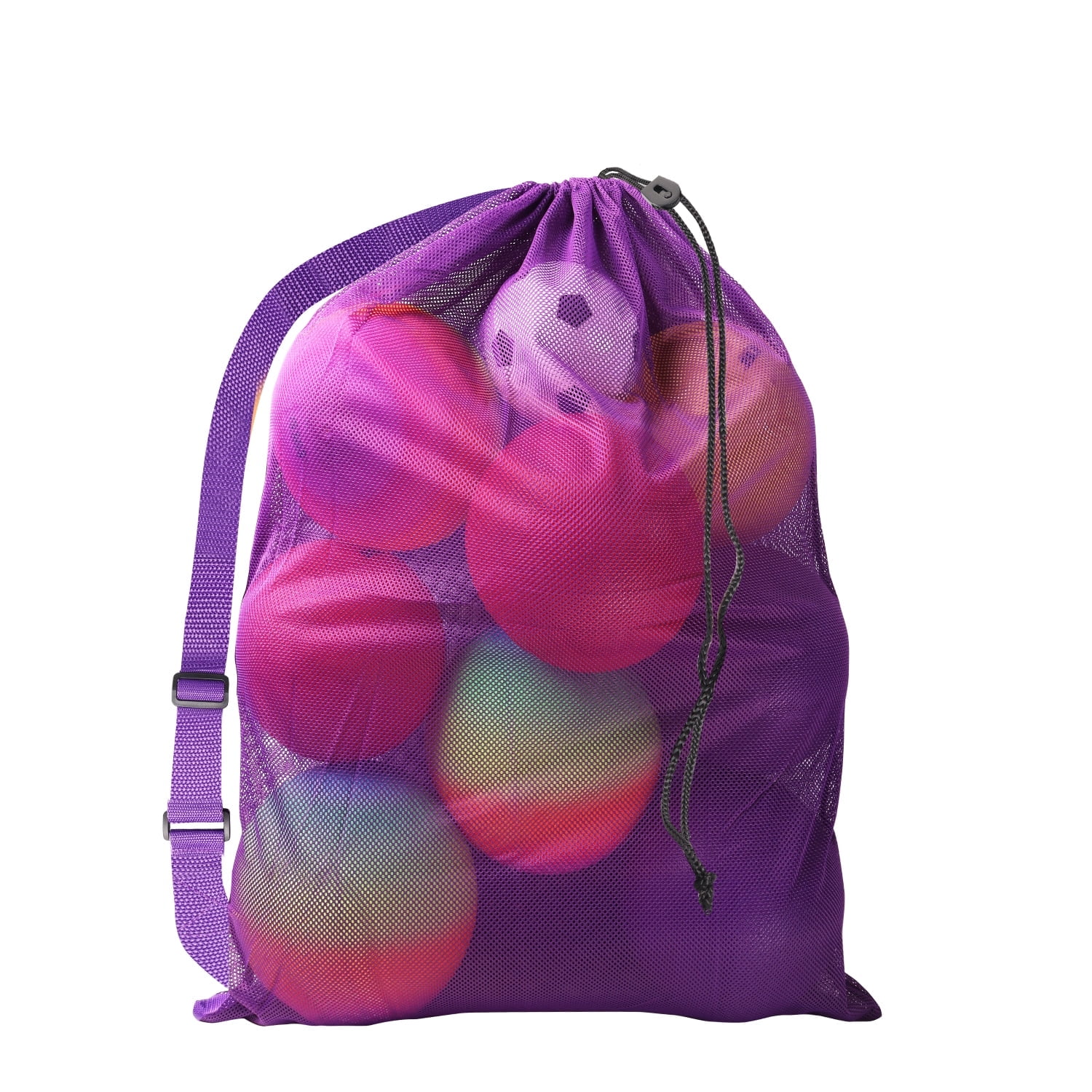 GSE 30"x40" Mesh Drawstring Bag, Heavy-Duty, Adjustable Strap, for ...