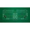 GSE Games & Sports Expert 70"x35" Professional Casino Craps Layout Mat ...