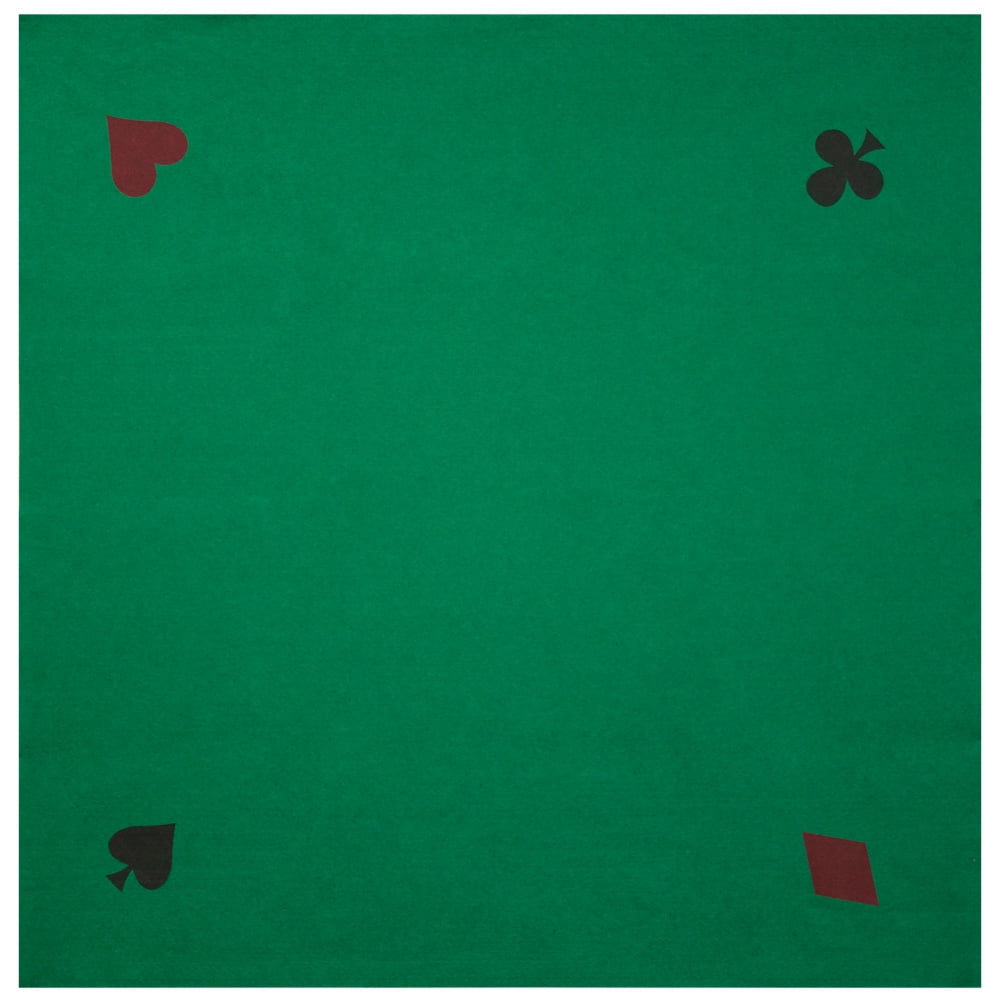 GSE Games & Sports Expert, Casino Card Felt Layout Mat, 40"x40 ...