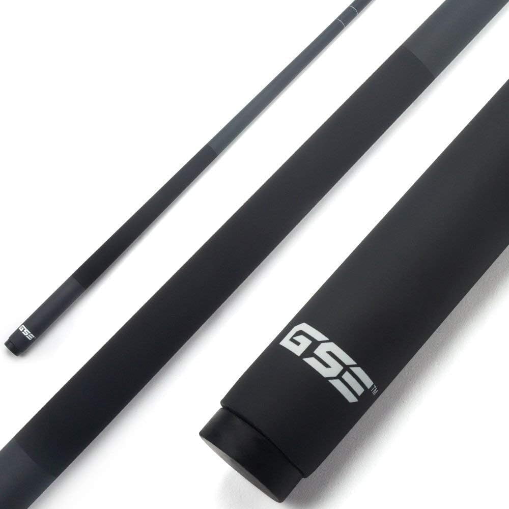 "GSE 58"" 2-Piece Fiberglass Graphite Composite Billiard Pool Cue Stick ...