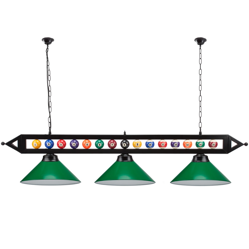 GSE Games & Sports Expert 59" Hanging Billiard Pool Table Light with ...