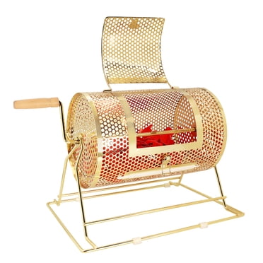 Brass Plated Raffle 50/50 Carnival Ticket Dispenser - Walmart.com