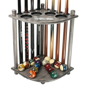 GSE Games & Sports Expert Floor Stand Billiard Pool Cue Racks. Holds 10 ...