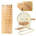 GSE Games & Sports Expert Deluxe Bingo Game Set with Large Bingo Cage ...