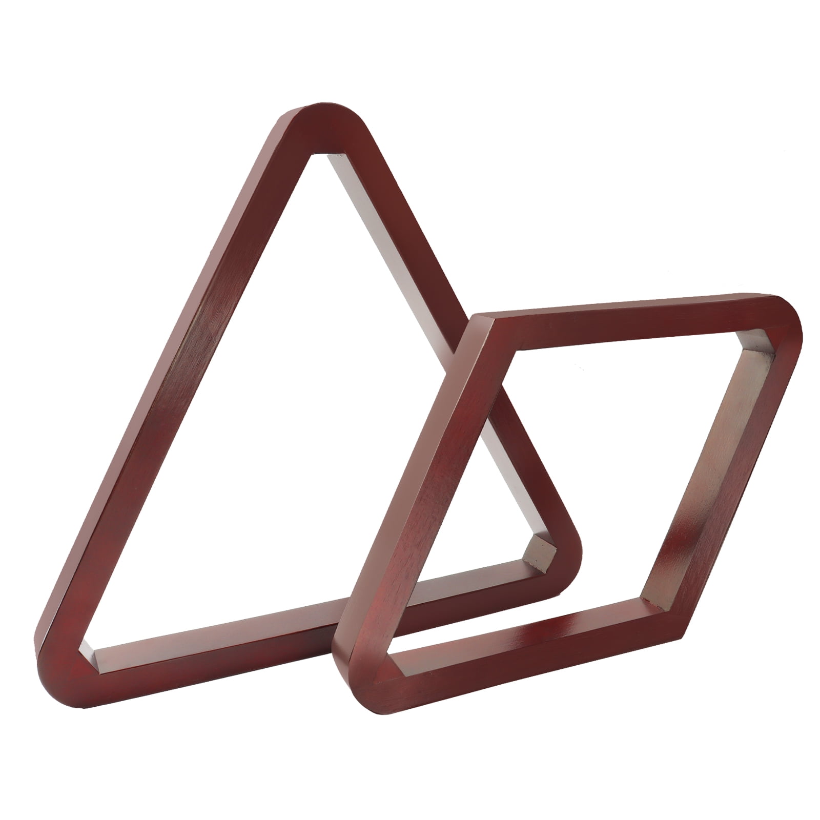 GSE Games & Sports Expert Deluxe Solid Wood 8-Ball Triangle & 9-Ball ...