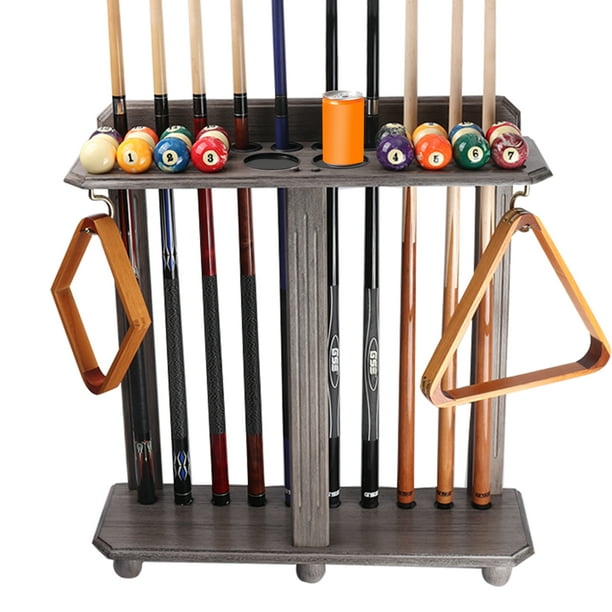 GSE Games & Sports Expert Floor Stand Billiard Pool Cue Racks. Holds 10 ...