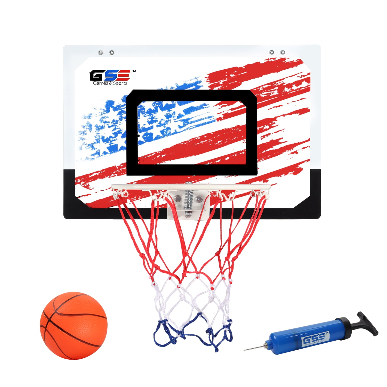 GSE Games & Sports Expert Over-The-Door Pro Basketball Hoop Set with ...