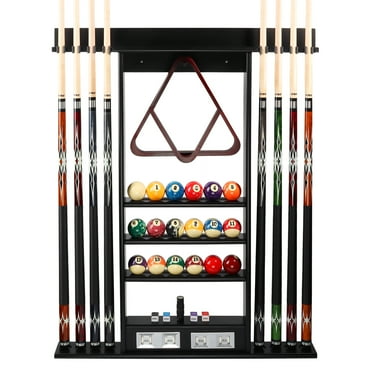 TOOL1SHOoo 10 Pool Cue Rack,Freestanding Pool Stick Holder for Billiard ...