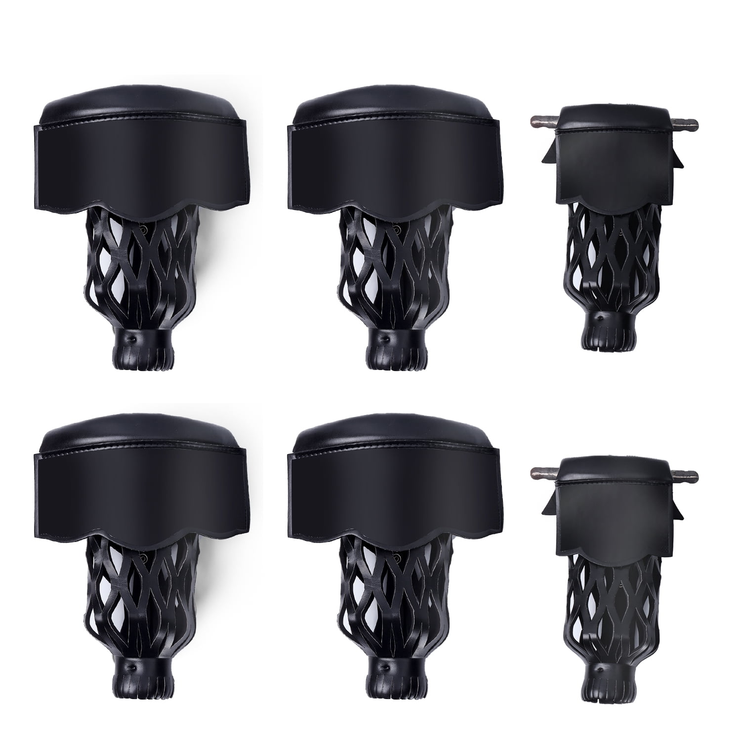 GSE Games & Sports Expert Pool Table Pockets Set - 6 PCS Heavy-Duty PU ...