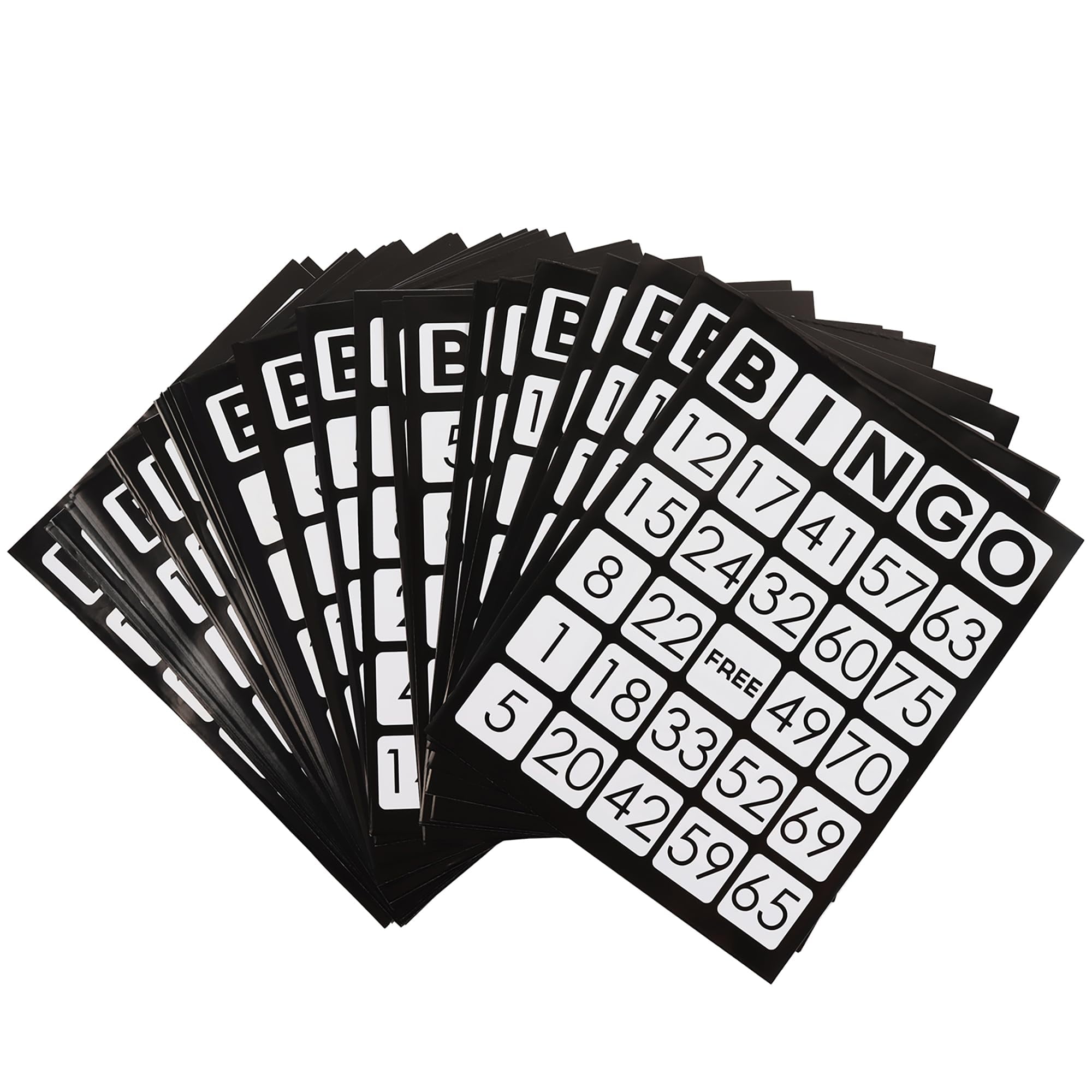 GSE Games & Sports RRF12 Expert 100-Pack Jumbo Bingo Game Cards with ...