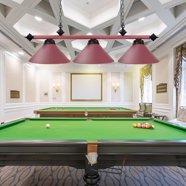 Ridgeyard 39" Iron 3Lights Billiard Ball Decoration Chandelier Island ...
