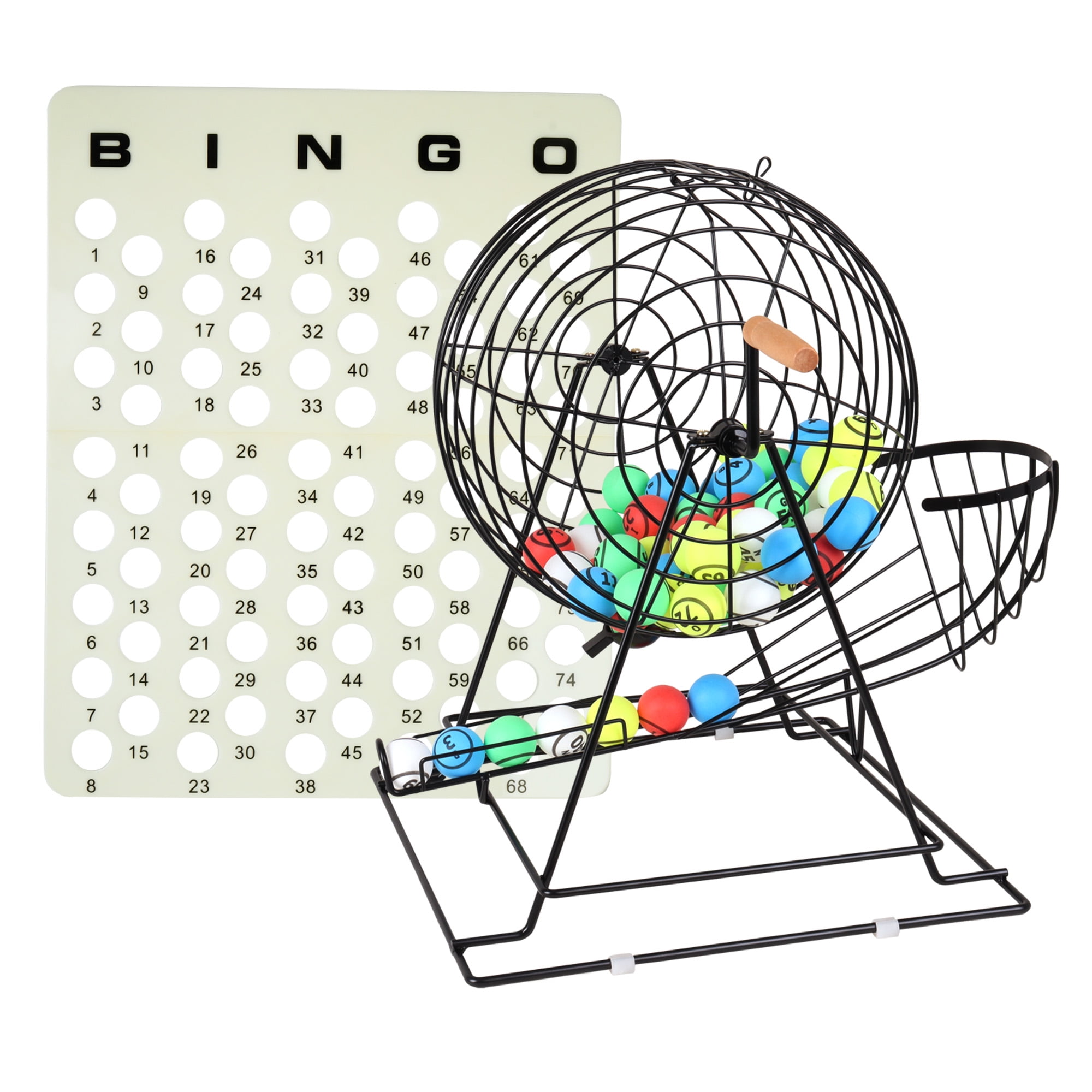 GSE Expert Jumbo Bingo Set with 1.5" Balls, Master Board, Cage, For ...