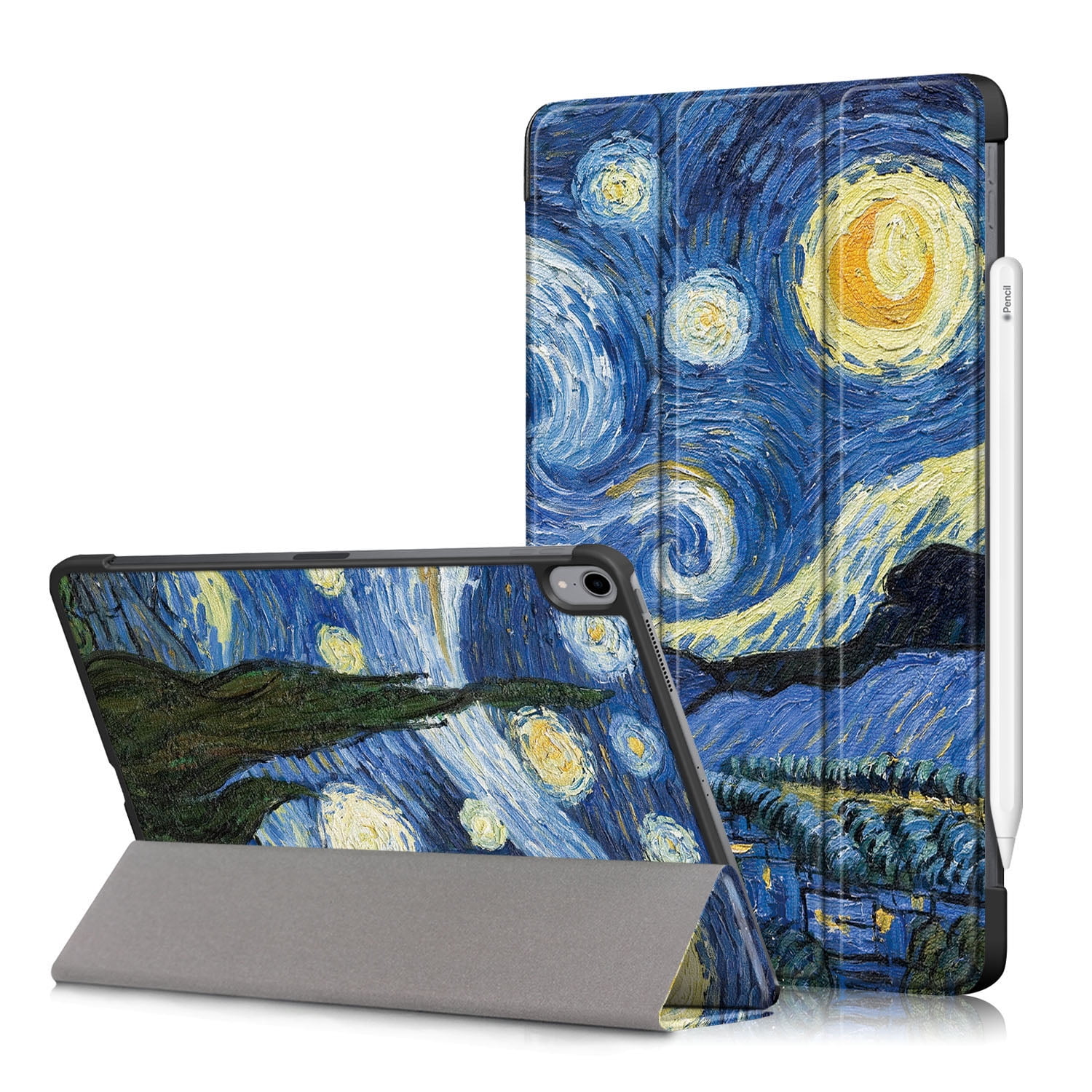GSFY Case for 2024 iPad Air 11 Inch 6th Gen (M2), Premium PU Leather ...