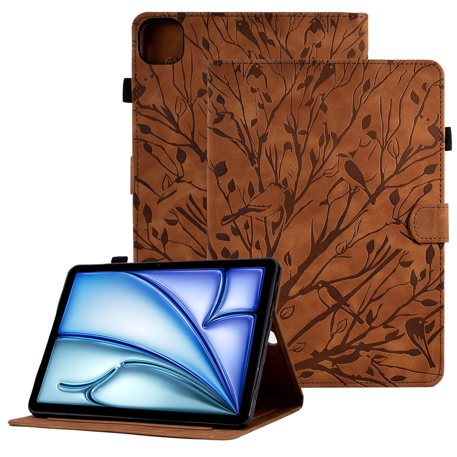 GSFY Case for 2024 iPad Air 11 Inch 6th Gen (M2), Smart PU Leather ...