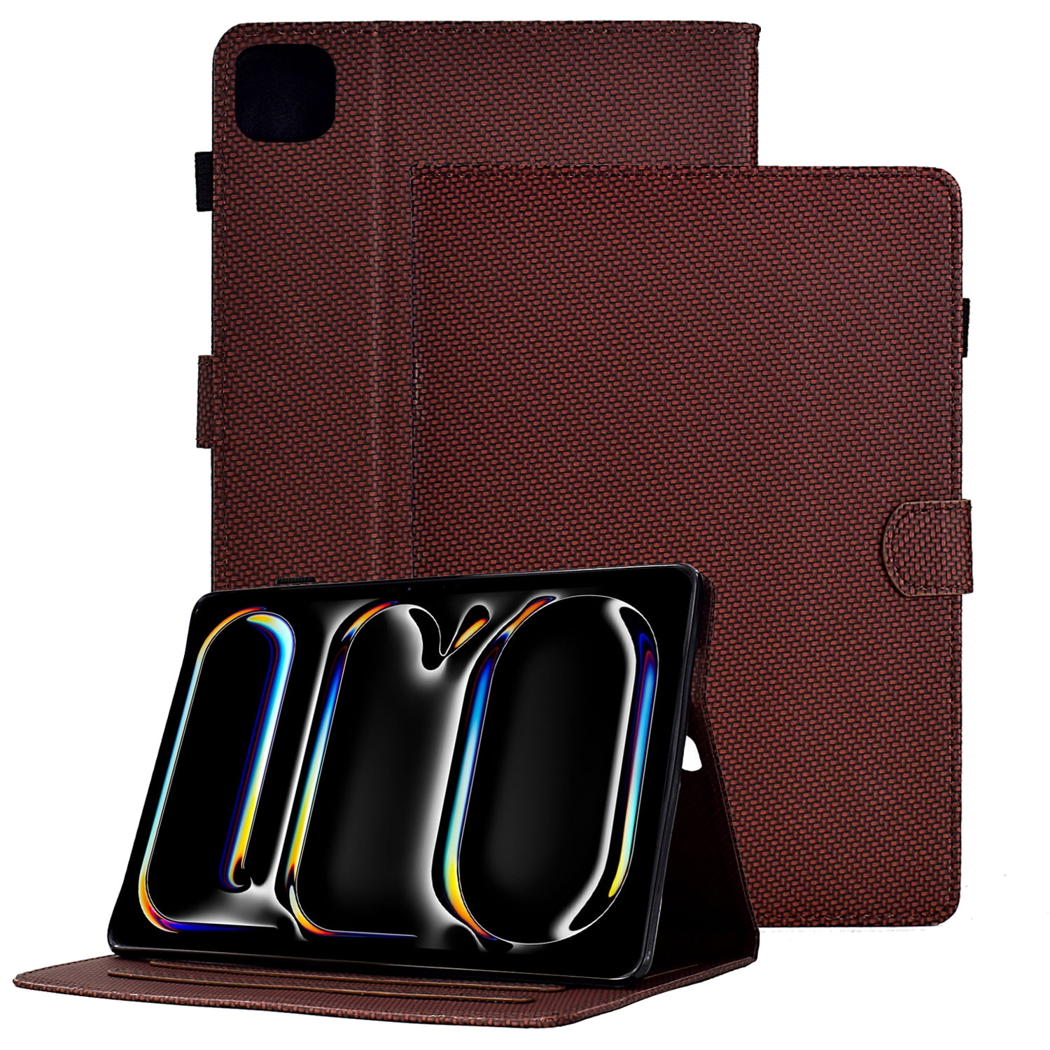 GSFY Case for 2024 iPad Pro 11 Inch 5th Generation (M4), Carbon Fiber ...